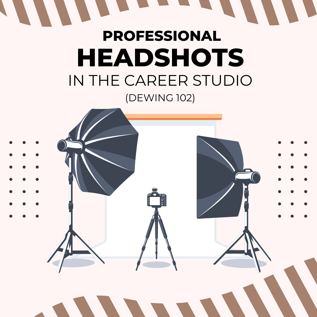 Professional Headshots for Students at the Career Studio – Center for ...